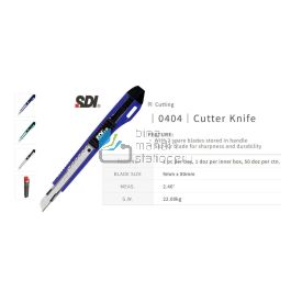 Katalog alat tulis SDI seperti SDI 0404 Cutter Knife (A-300) Pisau ...